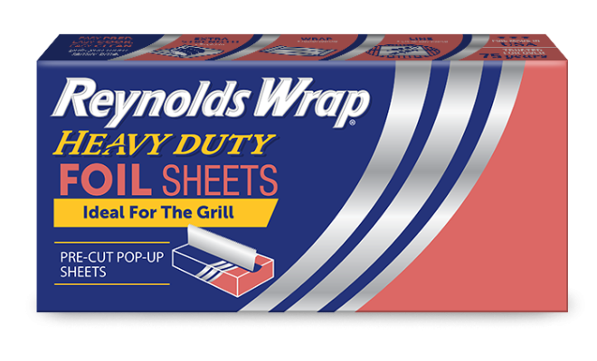 Reynolds Wrap Heavy Duty Foil Sheets | Reynolds Brands
